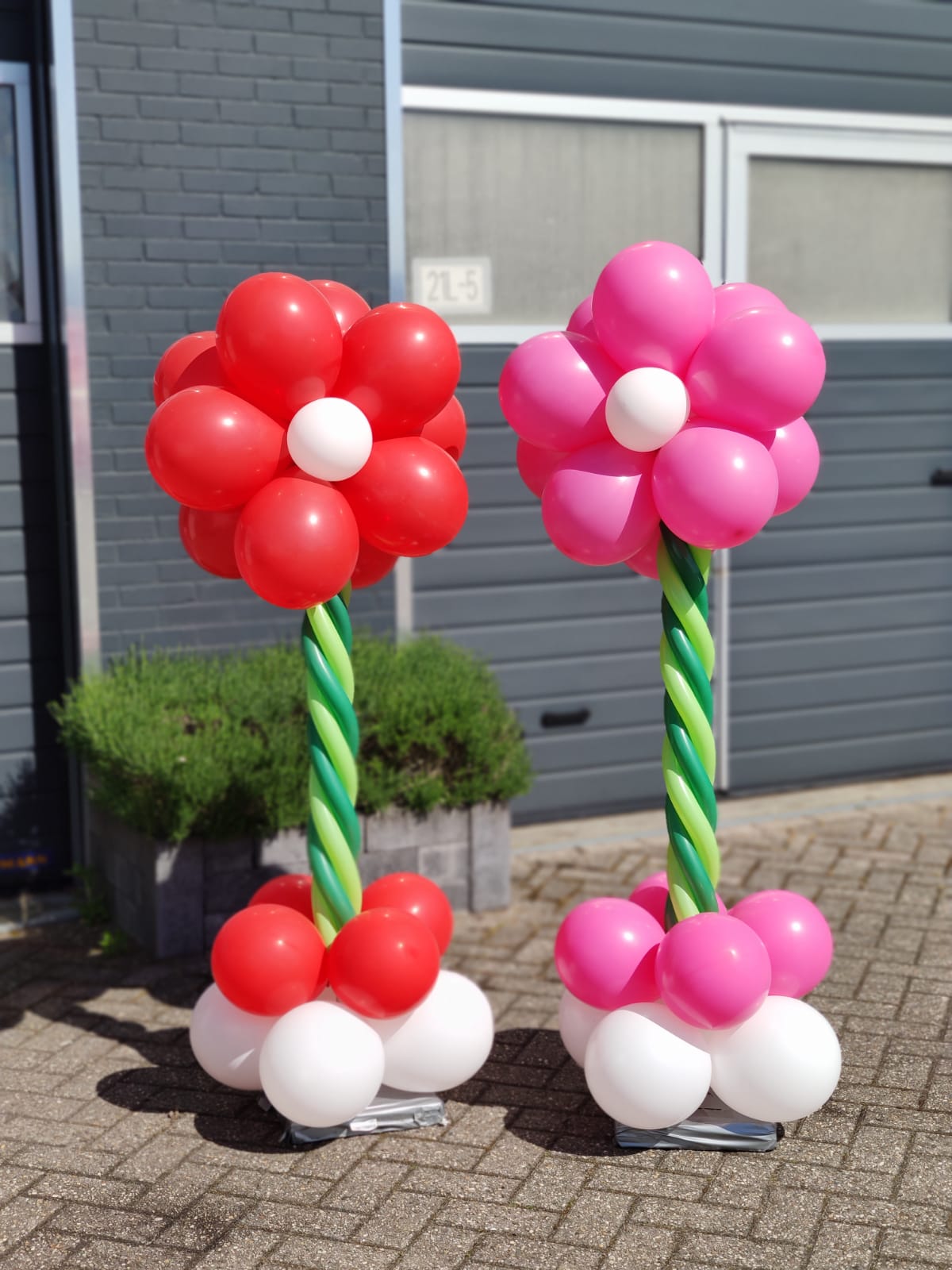Ballonnenpilaren: feestelijk en op maat gemaakt door St